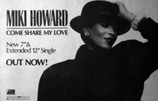 Out Now: The New Single Come Share My Love By Miki Howard ...